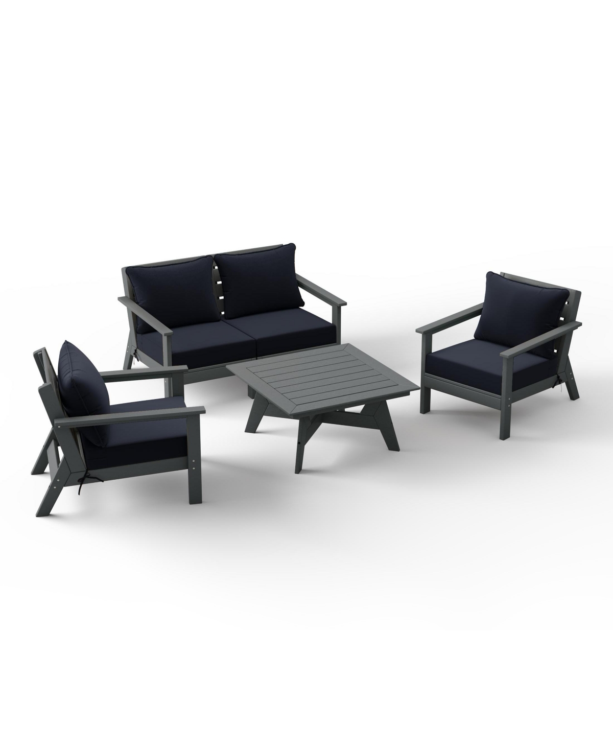 Click here for WestinTrends Outdoor 5-Piece Gray Modular Sectiona... prices