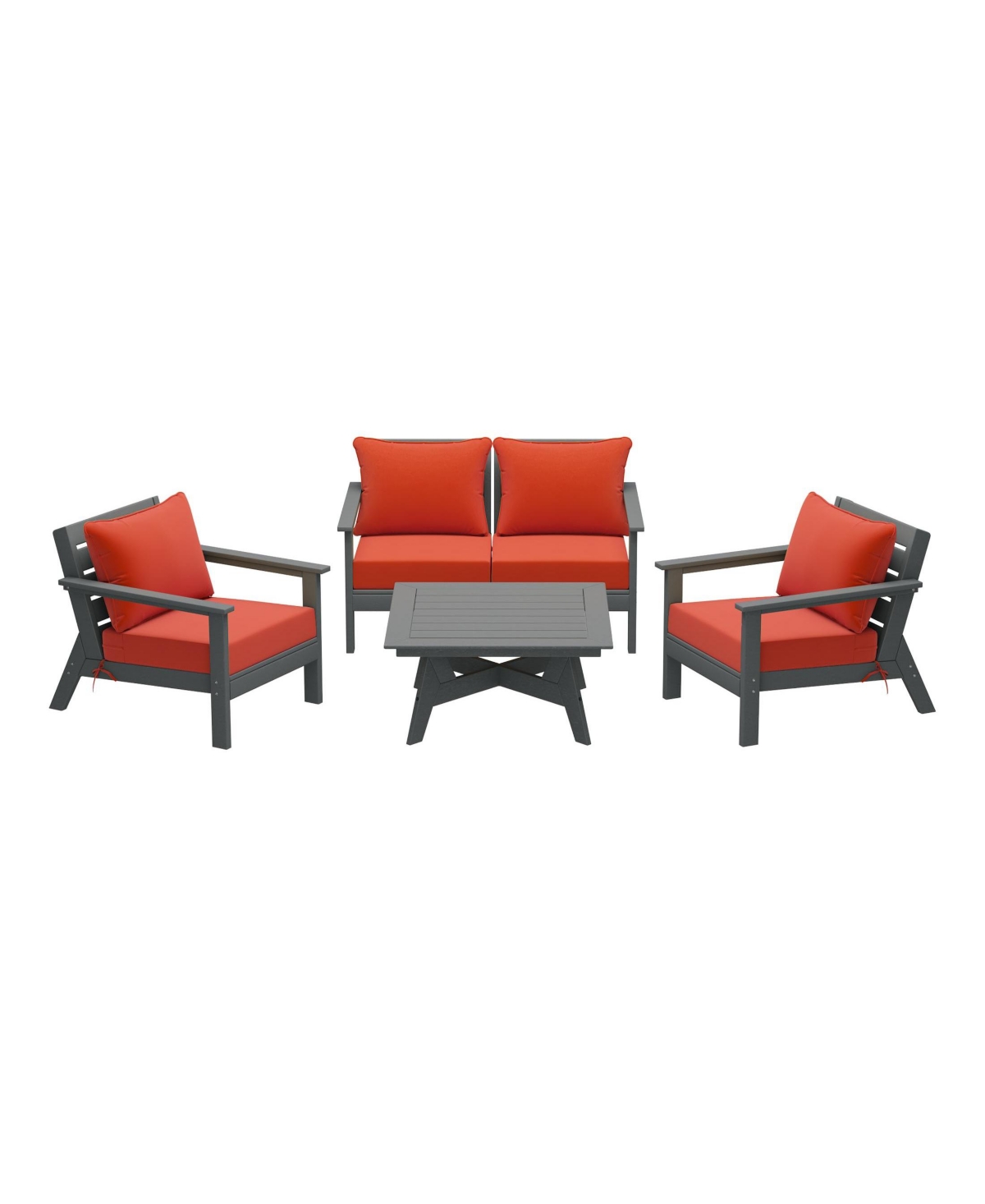 Click here for WestinTrends Outdoor 5-Piece Gray Modular Sectiona... prices