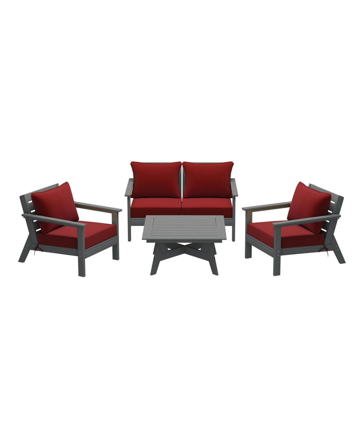 Click here for WestinTrends Outdoor 5-Piece Gray Modular Sectiona... prices