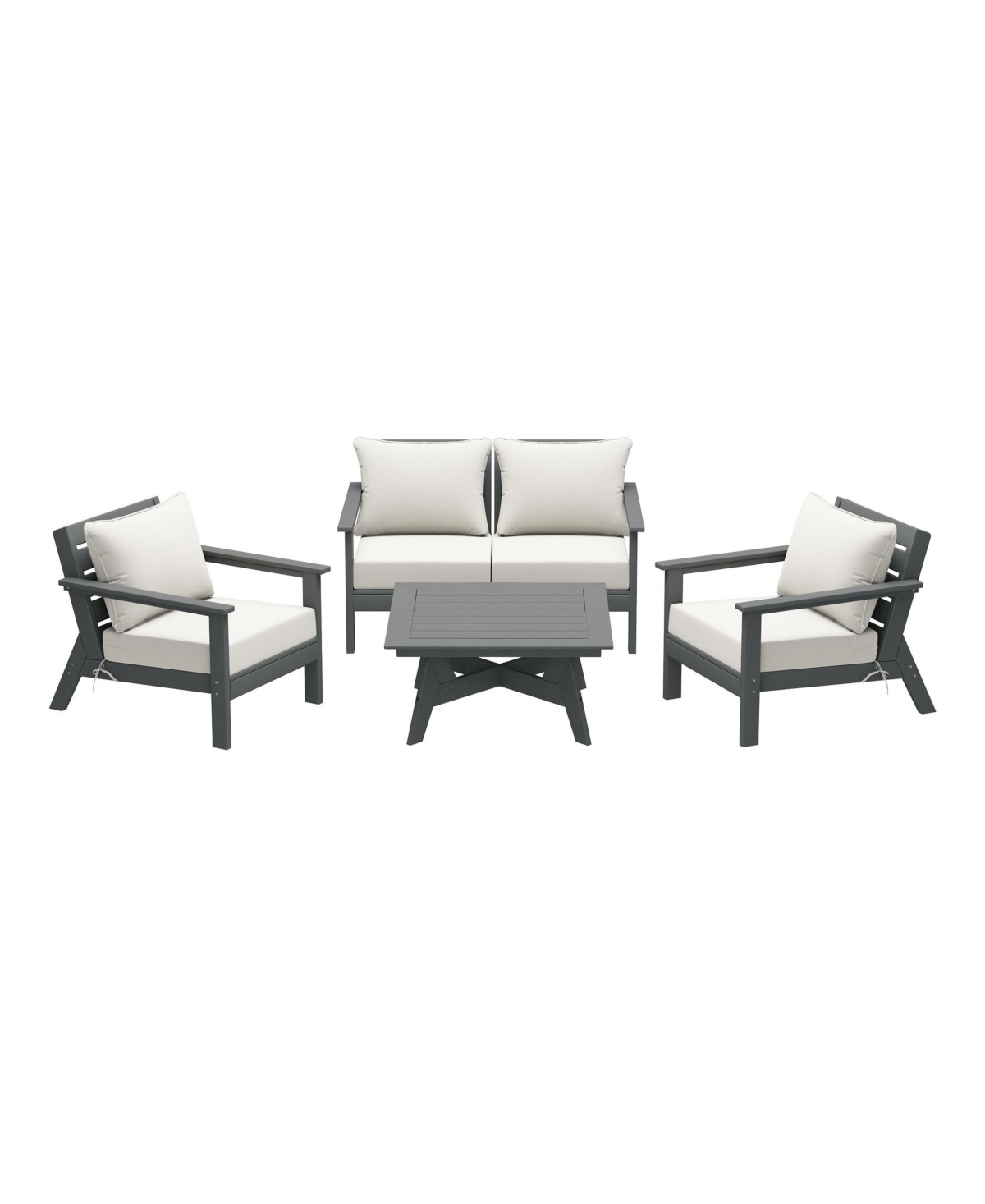 Click here for WestinTrends Outdoor 5-Piece Gray Modular Sectiona... prices