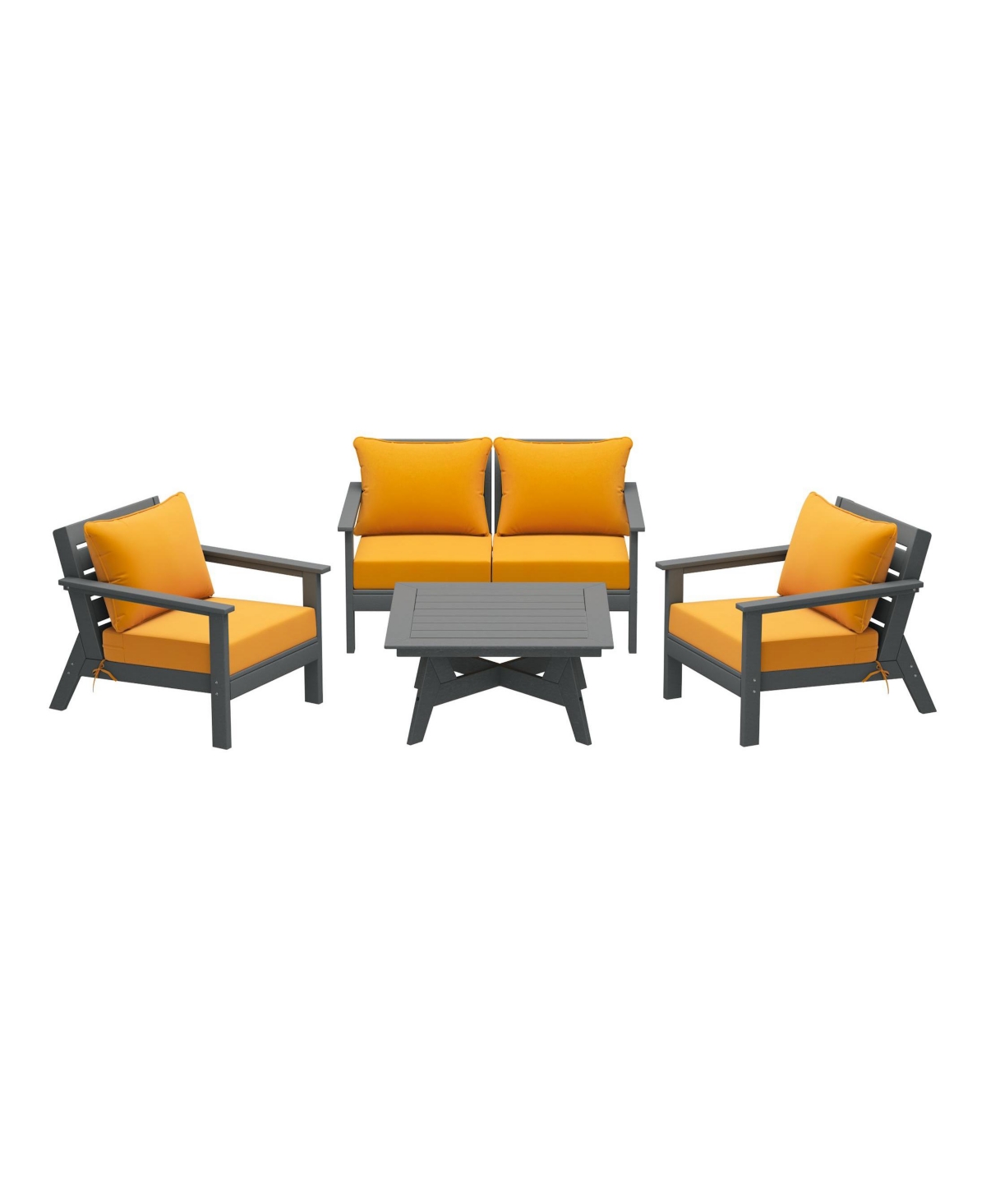 Click here for WestinTrends Outdoor 5-Piece Gray Modular Sectiona... prices