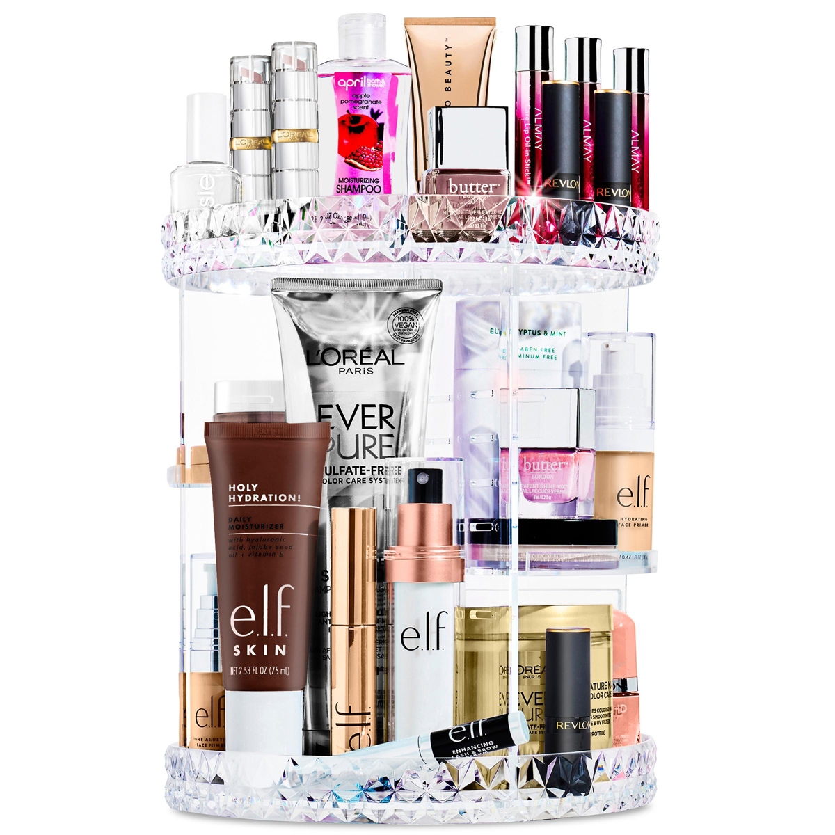 Click here for Sorbus 360 Rotating Makeup Organizer - Spinning co... prices