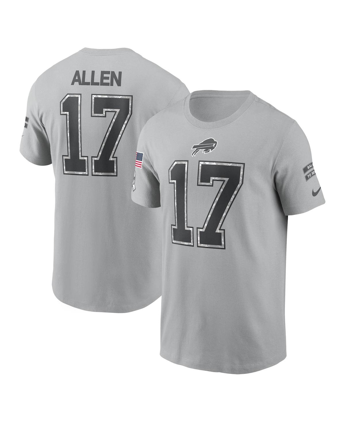 Click here for Nike Mens Josh Allen Gray Buffalo Bills 2024 Salut... prices