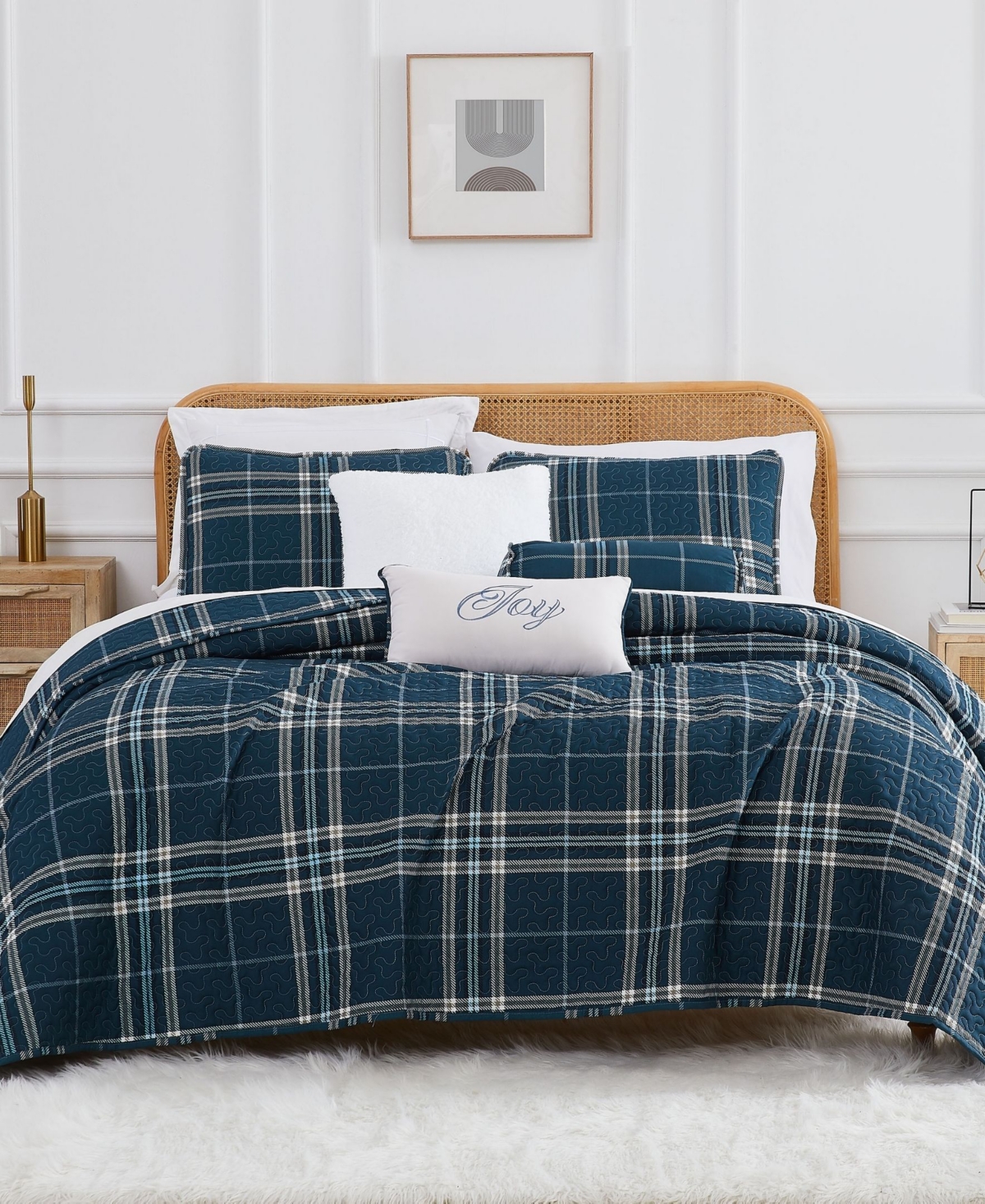 Click here for Southshore Fine Linens Vilano Plaid 6-Pc. Quilt Se... prices
