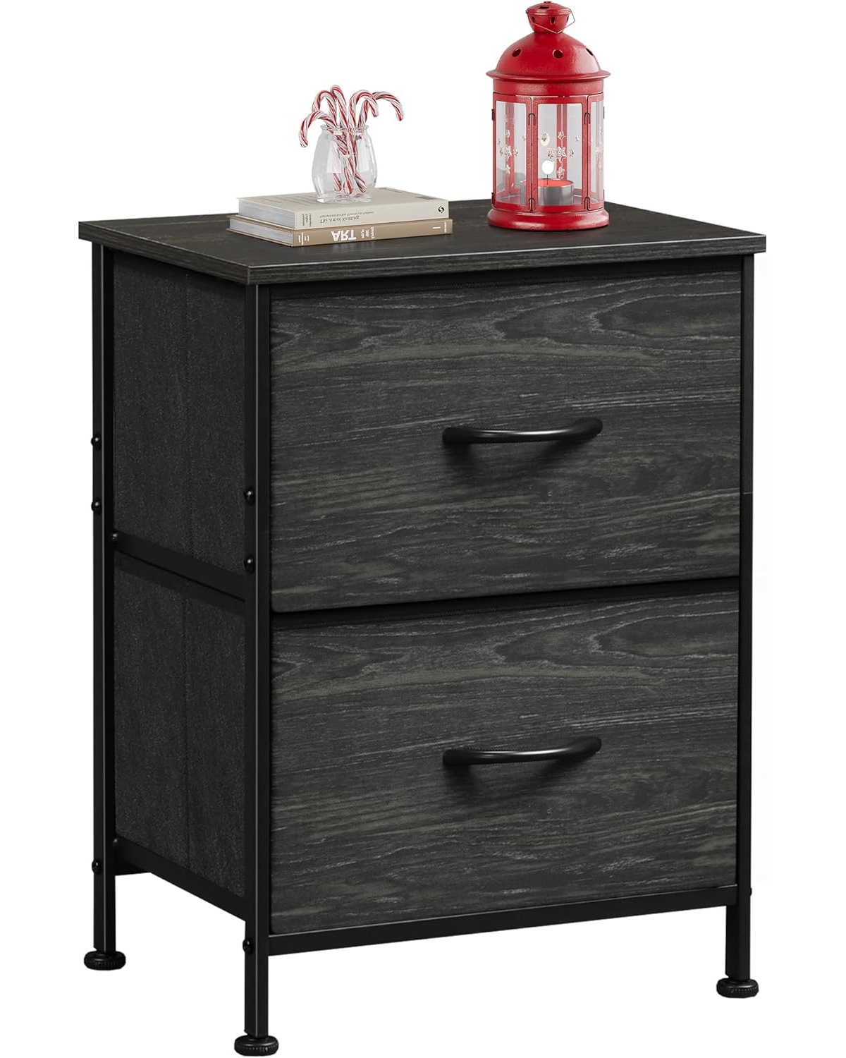 Click here for Wlive Nightstand 2 Drawer Dresser for Bedroom Smal... prices