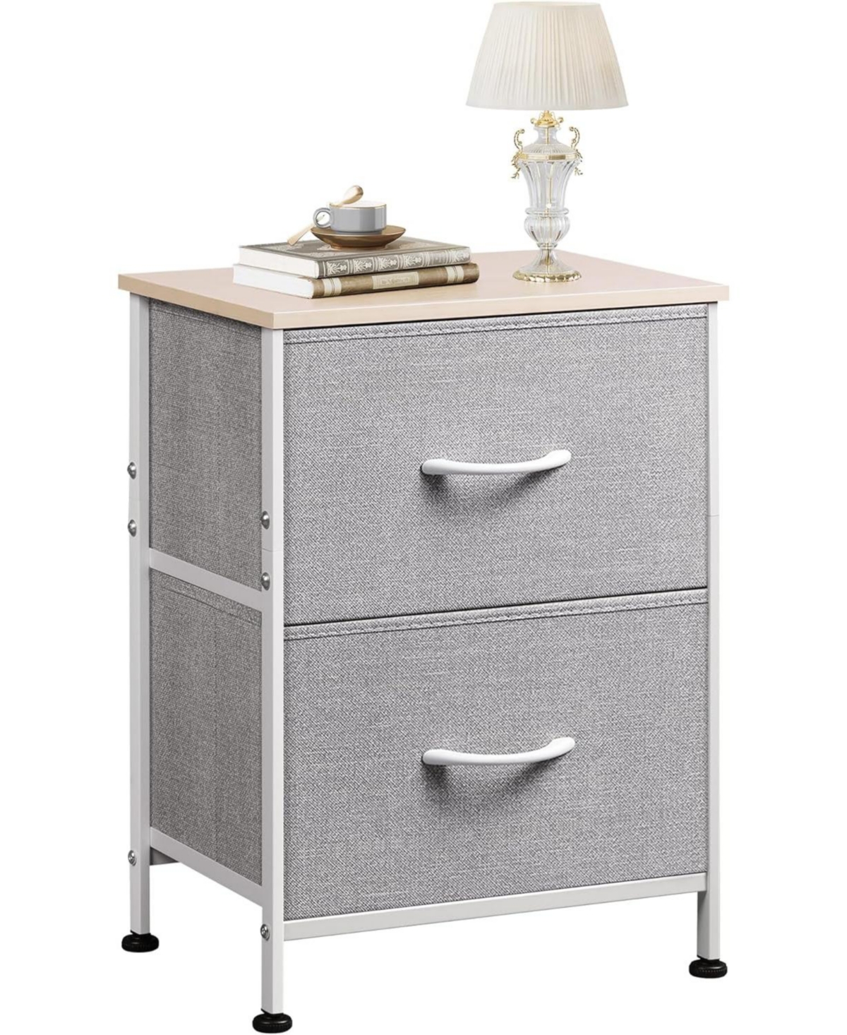 Click here for Wlive Nightstand 2 Drawer Dresser for Bedroom Smal... prices