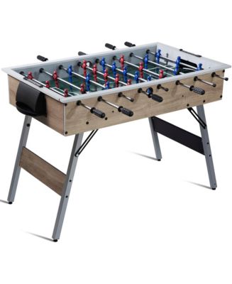 SUGIFT 48in Game Room Size Folding Foosball Table, Foldable Space ...