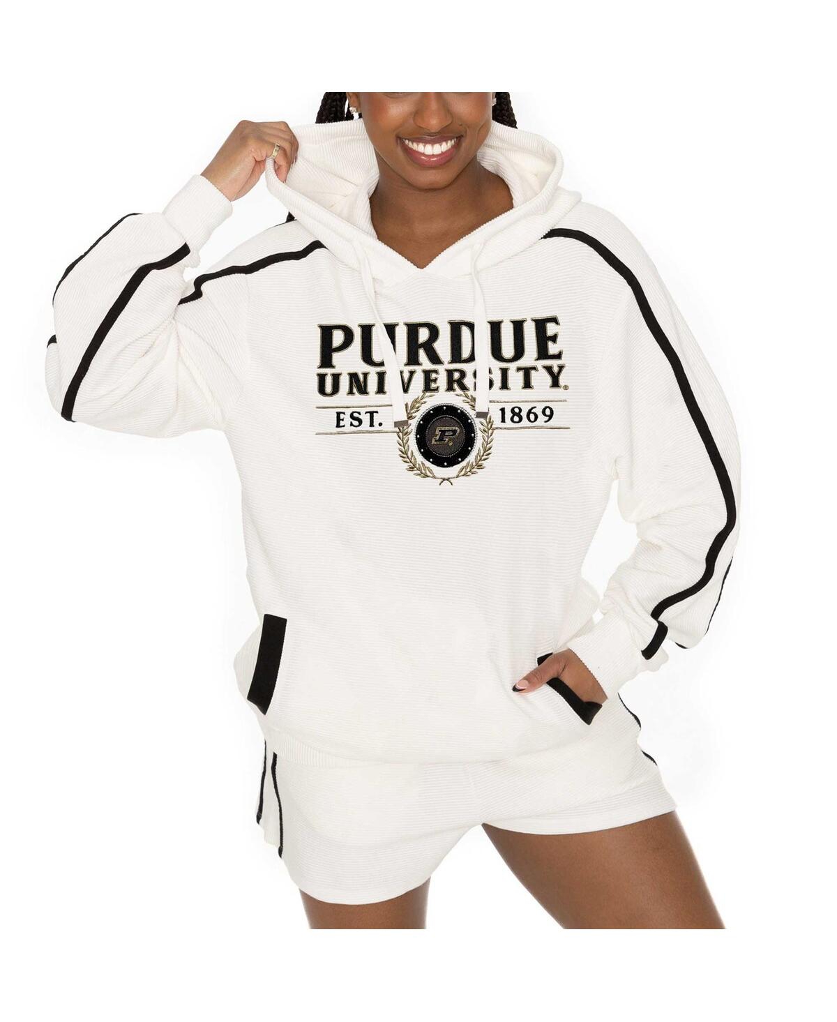 Click here for Gameday Couture Womens Cream Purdue Boilermakers D... prices