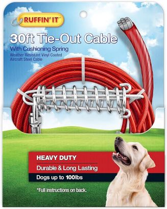 Tie Out Cable: 1700# Strength - 30FT - Macy's