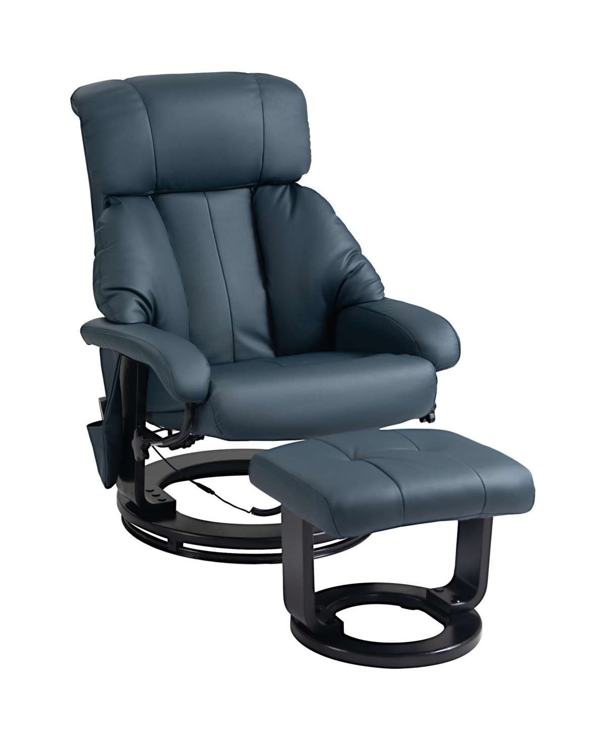 Click here for Homcom Massage Recliner Chair with Footstool  360&... prices
