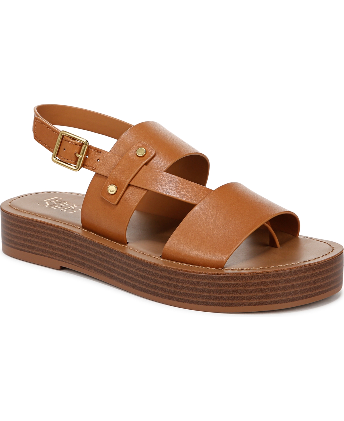 Click here for Franco Sarto Womens Genova Round Toe Platform Sand... prices