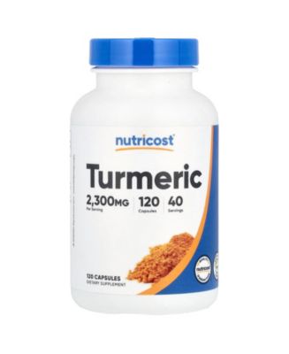 Nutricost Turmeric 2 300 mg - 120 Capsules (766 mg per Capsule) - Macy's