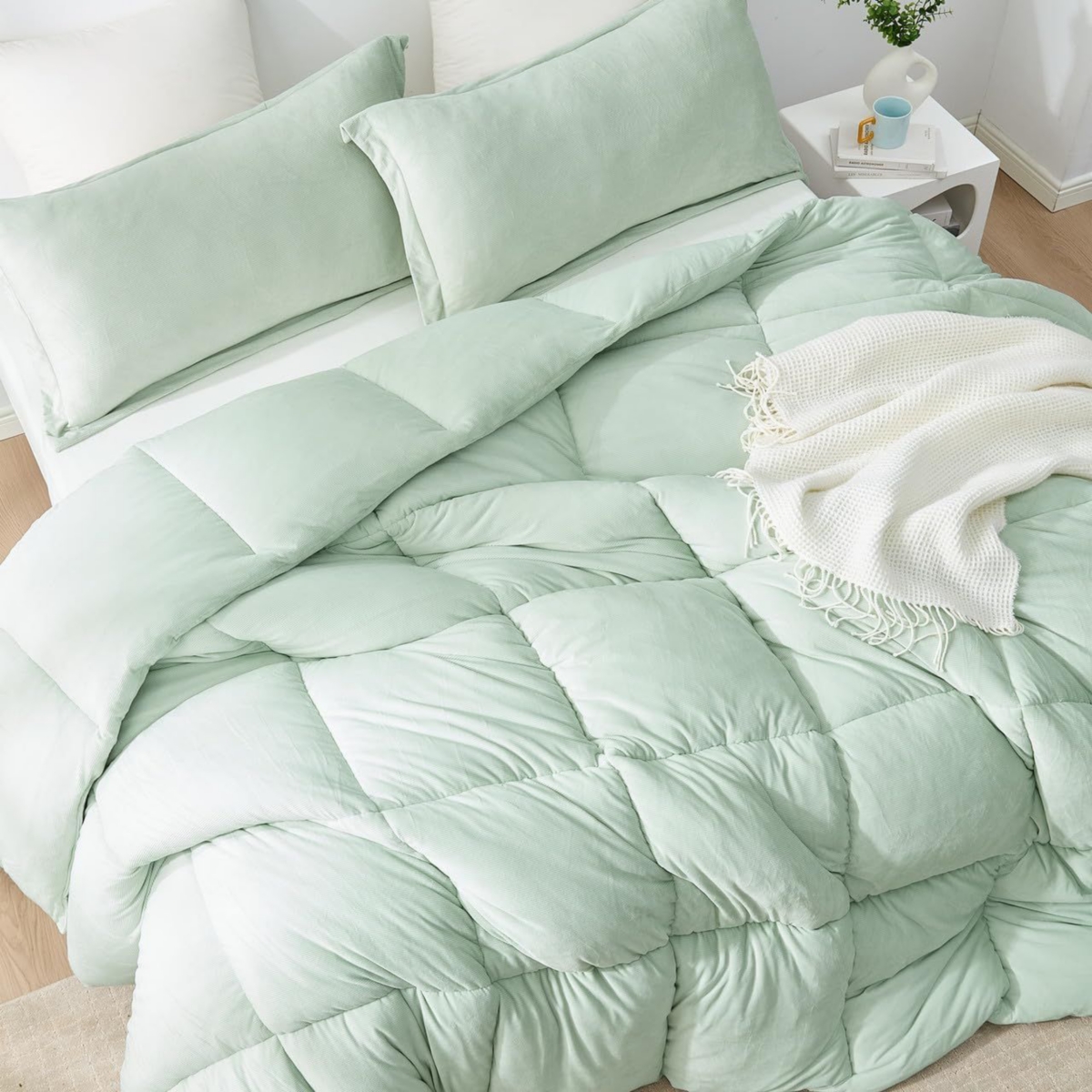 Click here for Fatter than Fat - Coma Inducer Comforter Set - Ice... prices