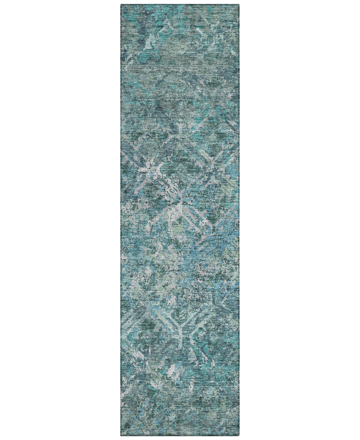 Addison Chantille Machine Washable ACN768 23x76 Runner Area Rug - Sage