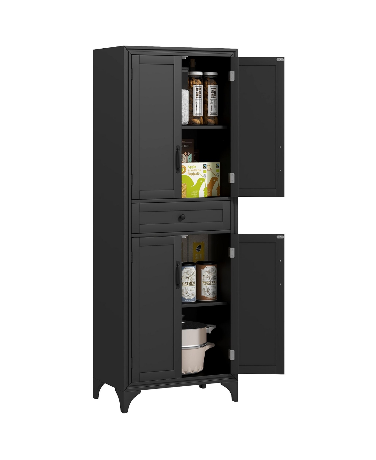 Click here for Homcom 67" Kitchen Pantry Storage Cabinet wit... prices