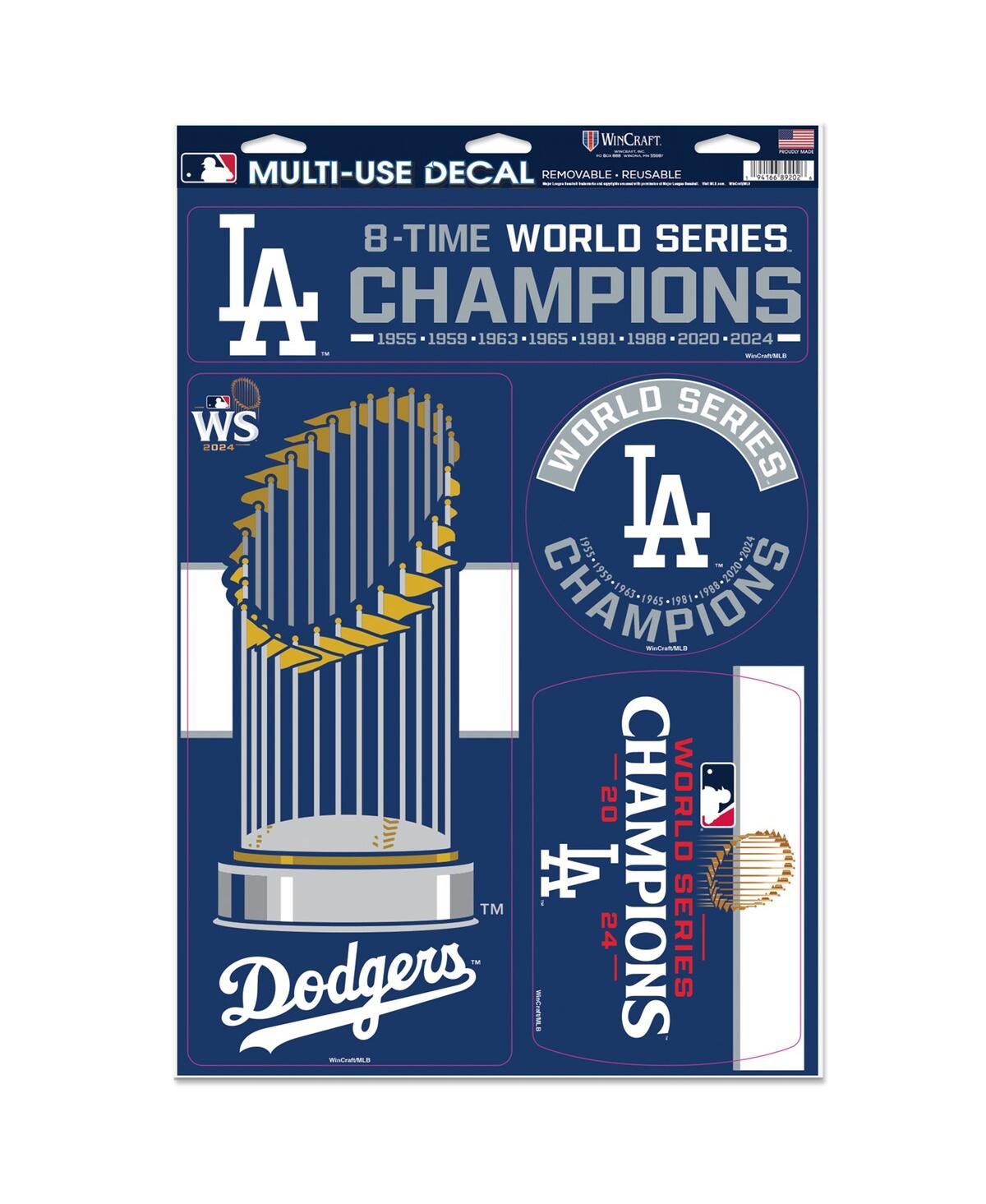 Click here for Wincraft Los Angeles Dodgers 8-Time World Series C... prices