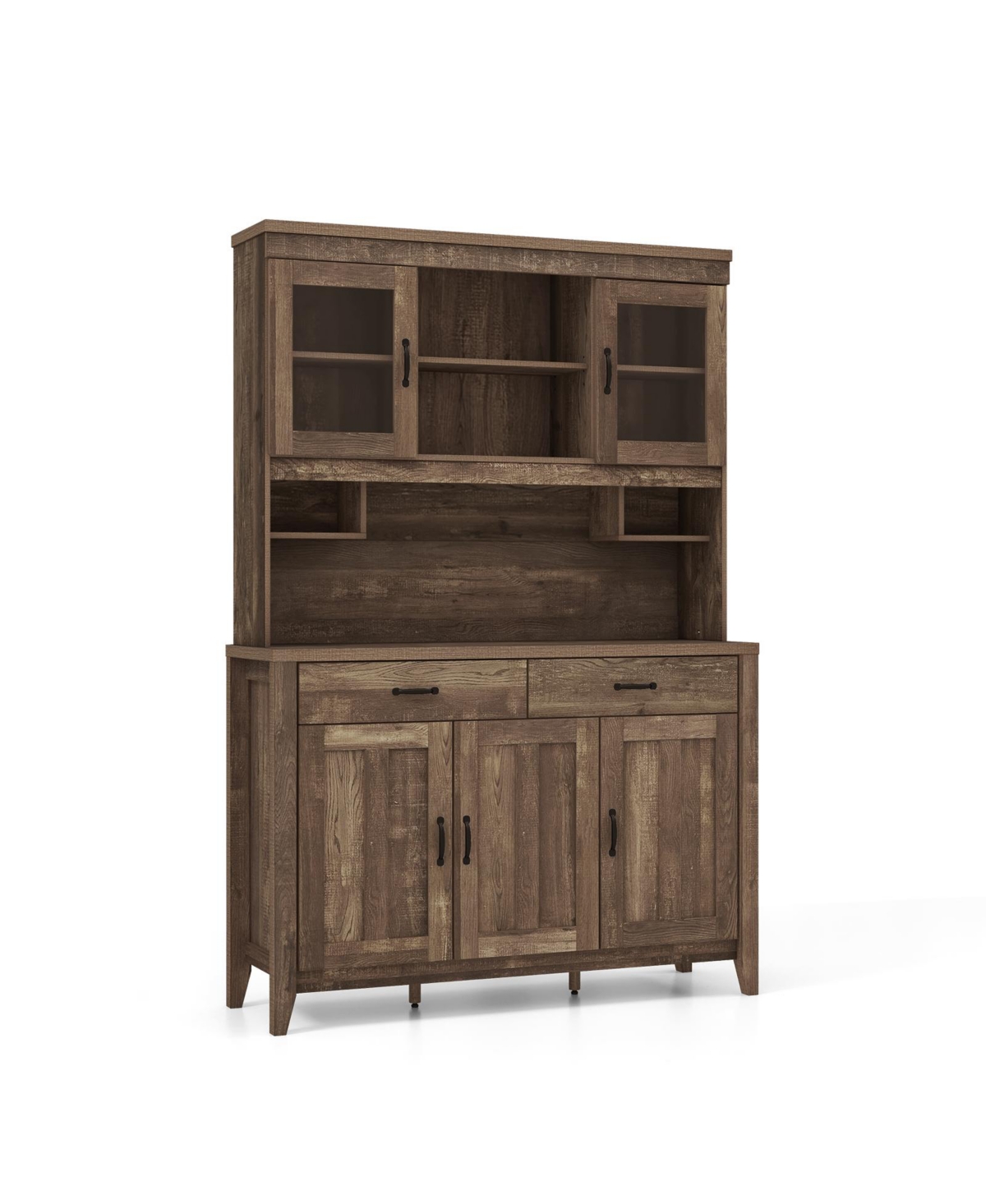 Click here for Gouun Kitchen Freestanding Hutch Cabinet with Micr... prices