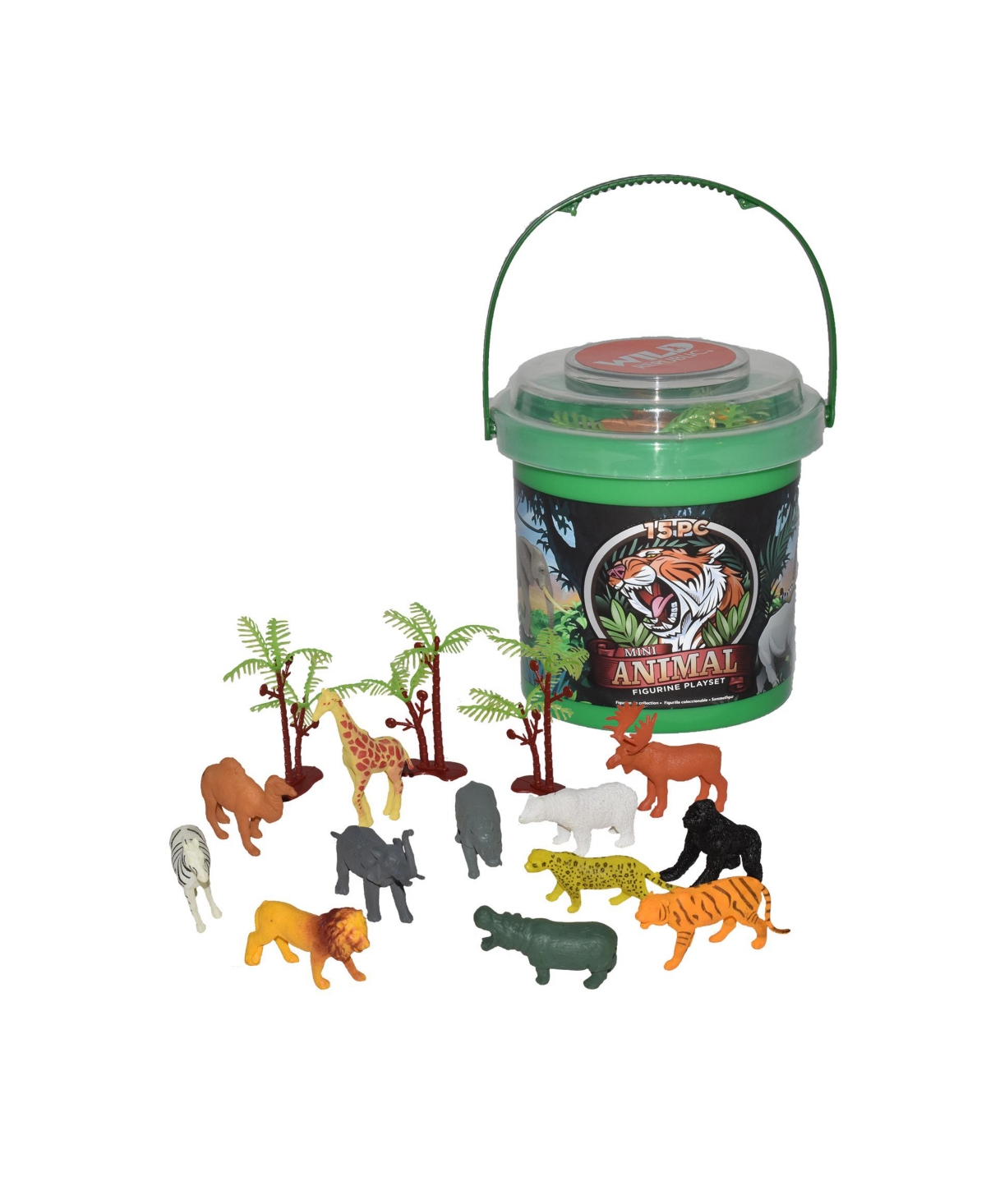 Click here for Wild Republic Bucket Mini Animal Figurines  15 Pie... prices