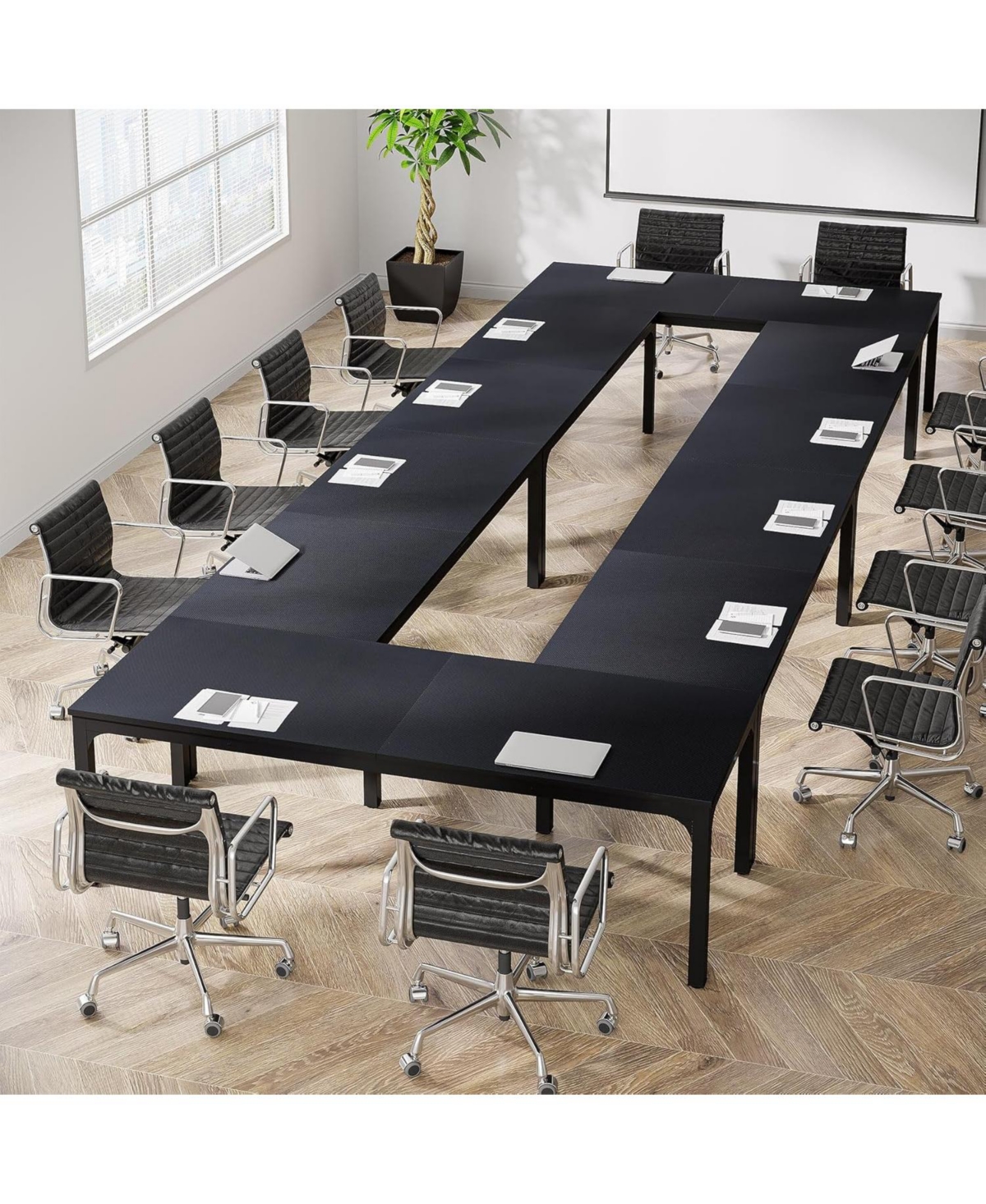 Click here for Tribesigns 78.74-Inch Conference Table Set of 6  1... prices
