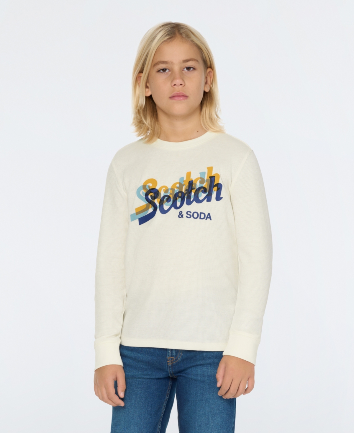 Click here for Scotch & Soda Big Boys Long Sleeve Thermal Graphic... prices