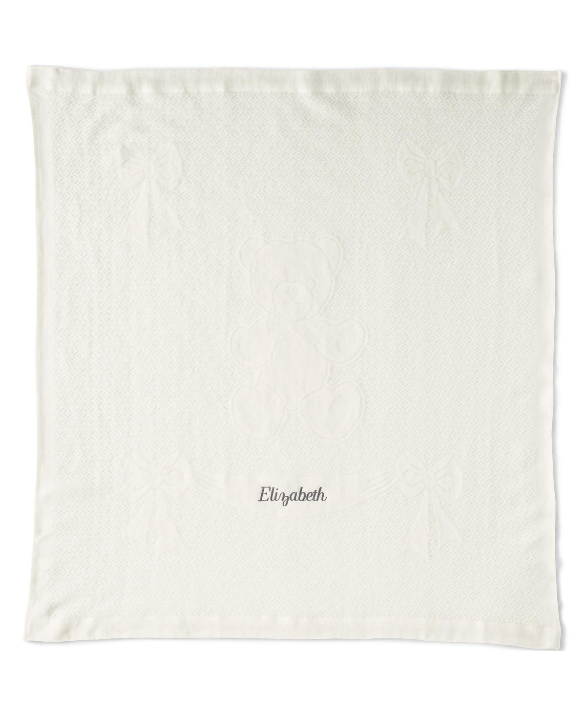 Click here for Lands End Scottish Lace Bear Baby Blanket - Ivory prices