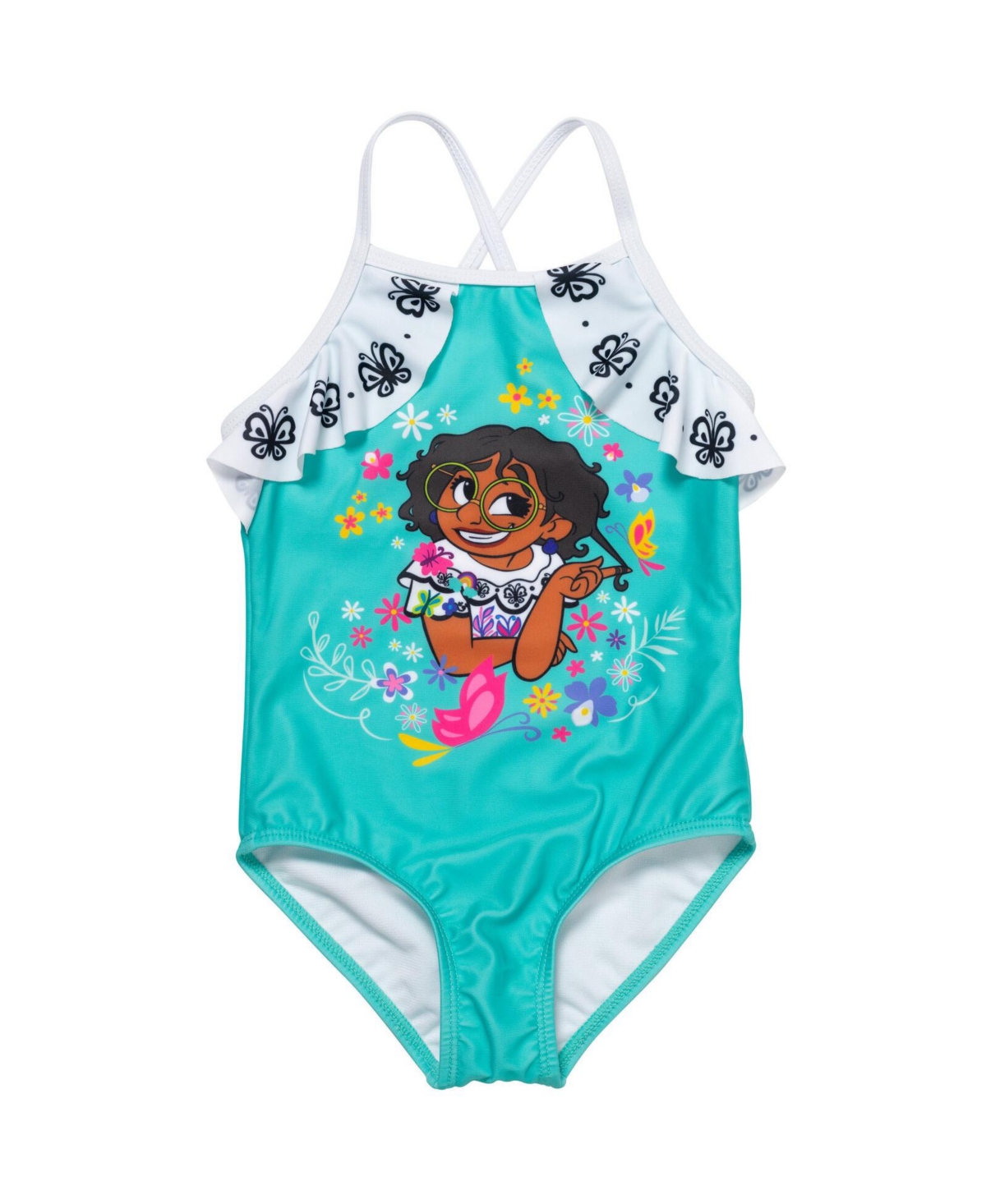 Click here for Encanto Little Girls Disney Mirabel One Piece Bath... prices