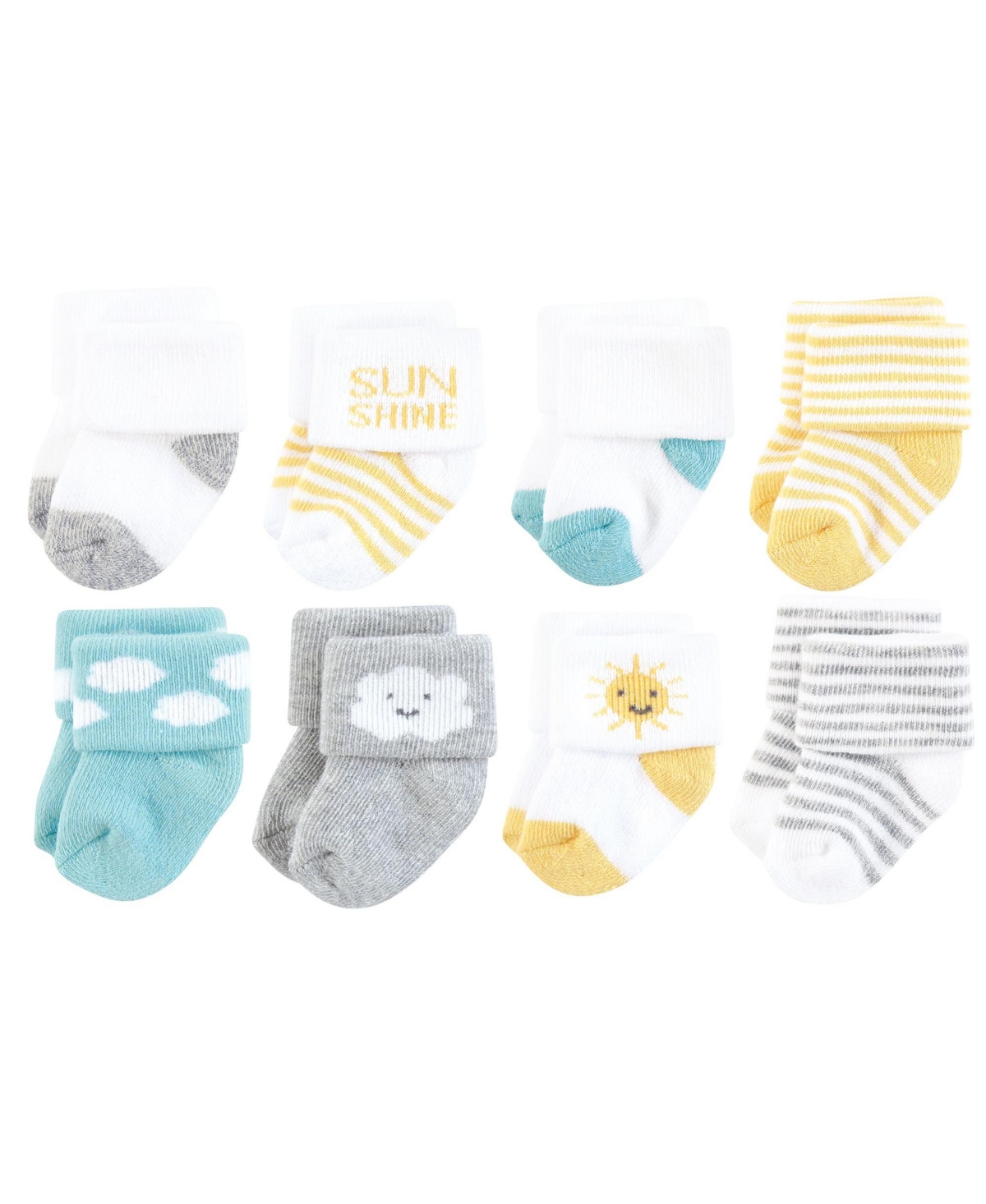 Click here for Hudson Baby Baby Boys Hudson Comfort 8-Pack Terry... prices