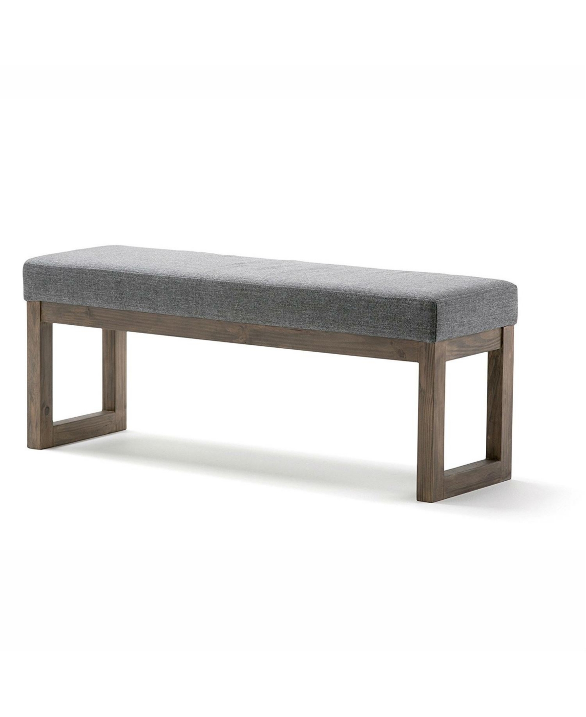 Click here for Slickblue Modern Wood Frame Accent Bench Ottoman w... prices