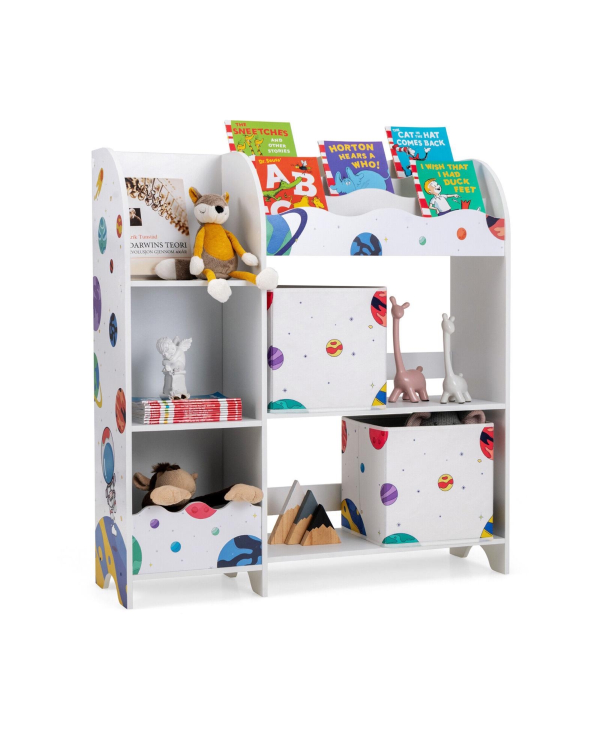 Click here for Gouun Kids Toy and Book Organizer Children Wooden... prices