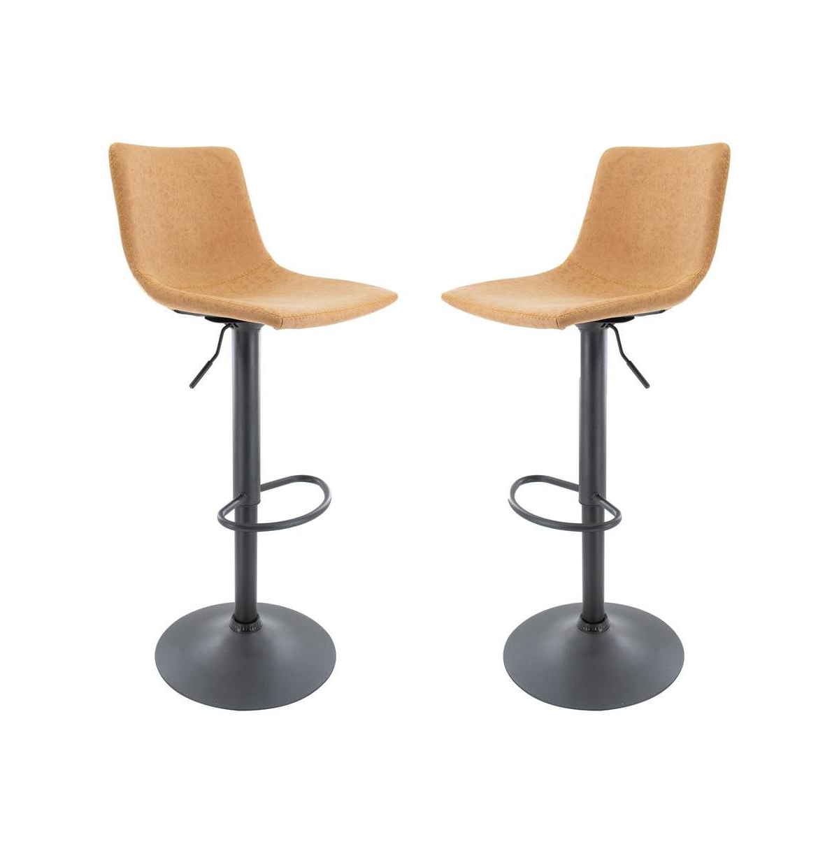 Click here for LeisureMod Tilbury Modern Adjustable Bar Stool Wit... prices