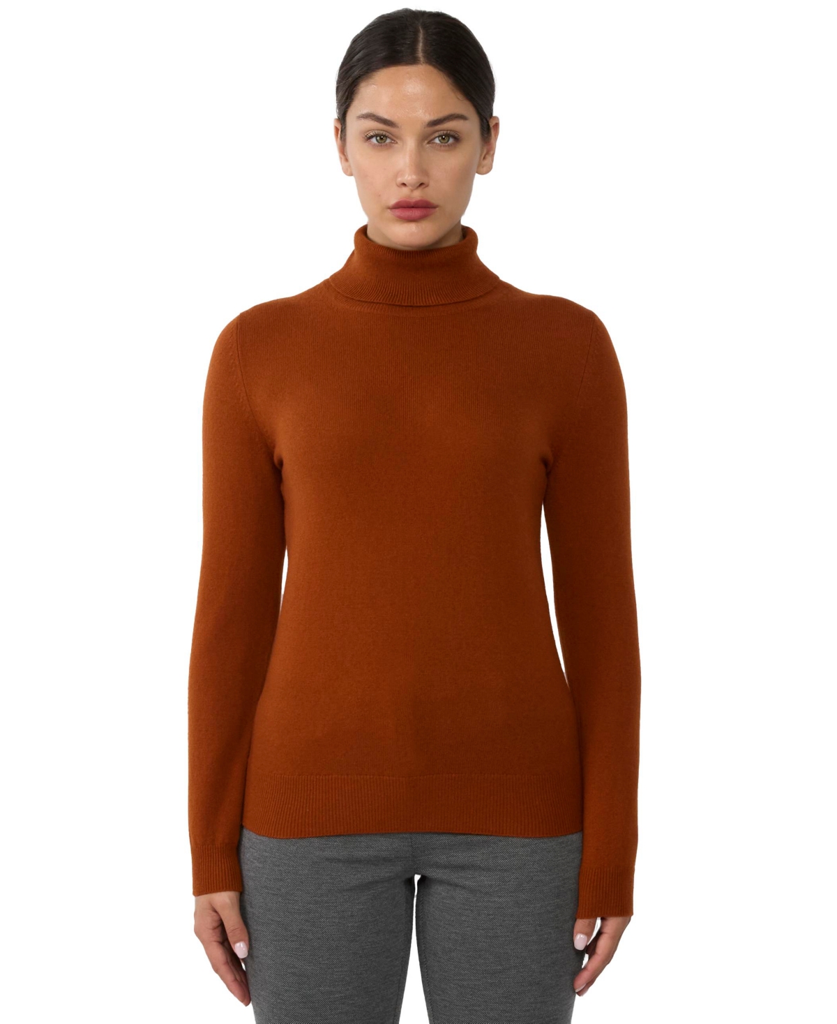 Click here for Jennie Liu Womens 100 Pure Cashmere Long Sleeve Tu... prices