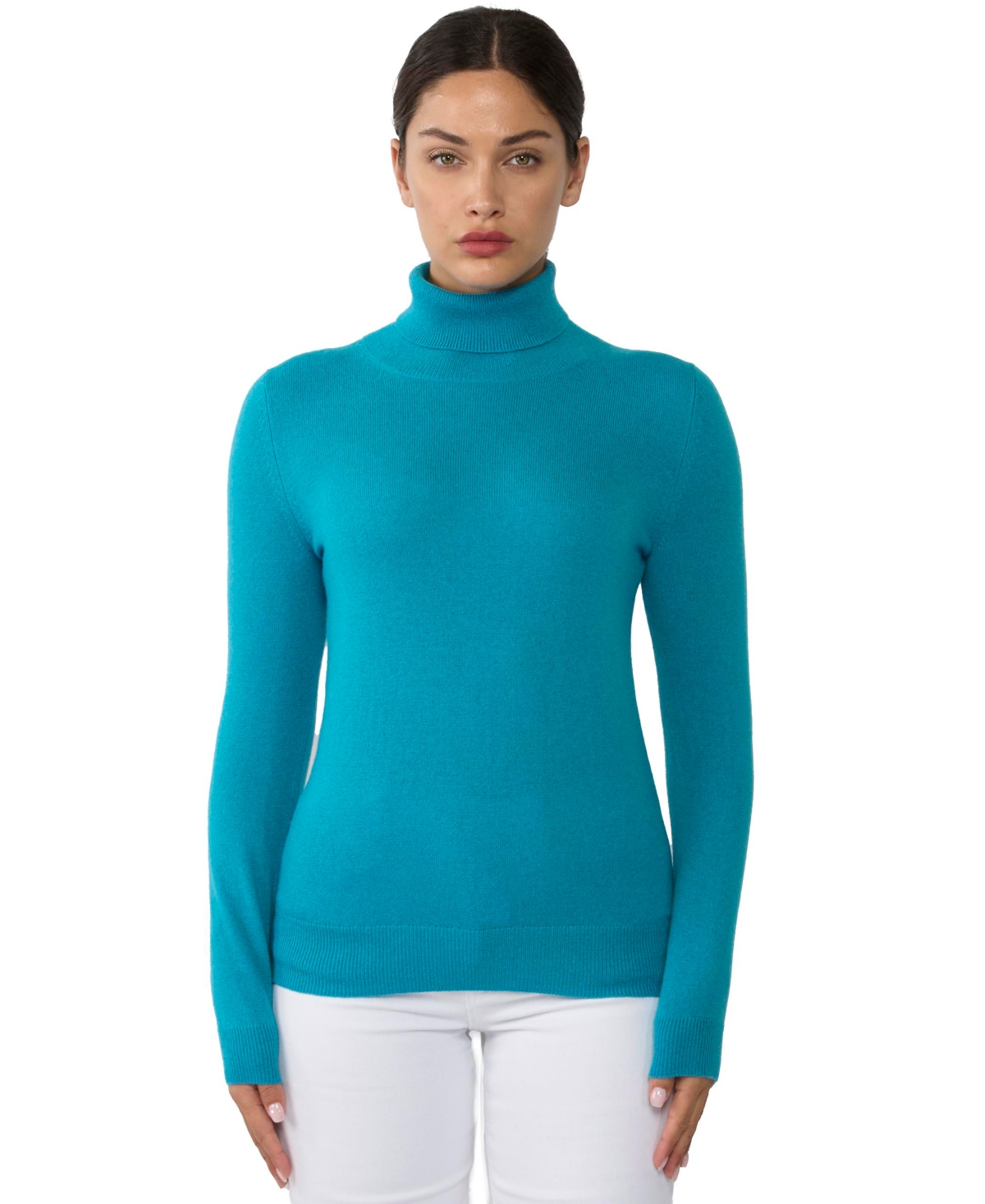 Click here for Jennie Liu Womens 100 Pure Cashmere Long Sleeve Tu... prices