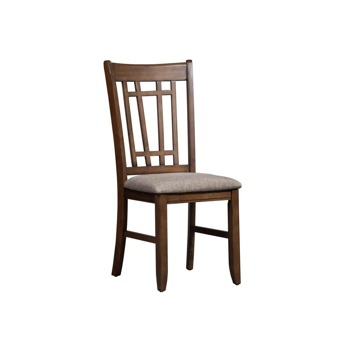 Click here for Liberty Furniture Lattice Back Side Chair - Brown prices