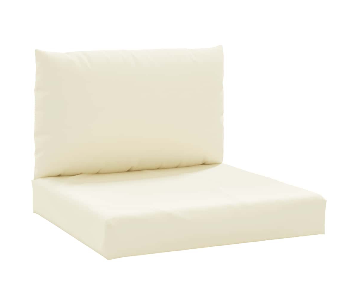 Click here for vidaXL Pallet Cushions 2 pcs Cream White Oxford Fa... prices
