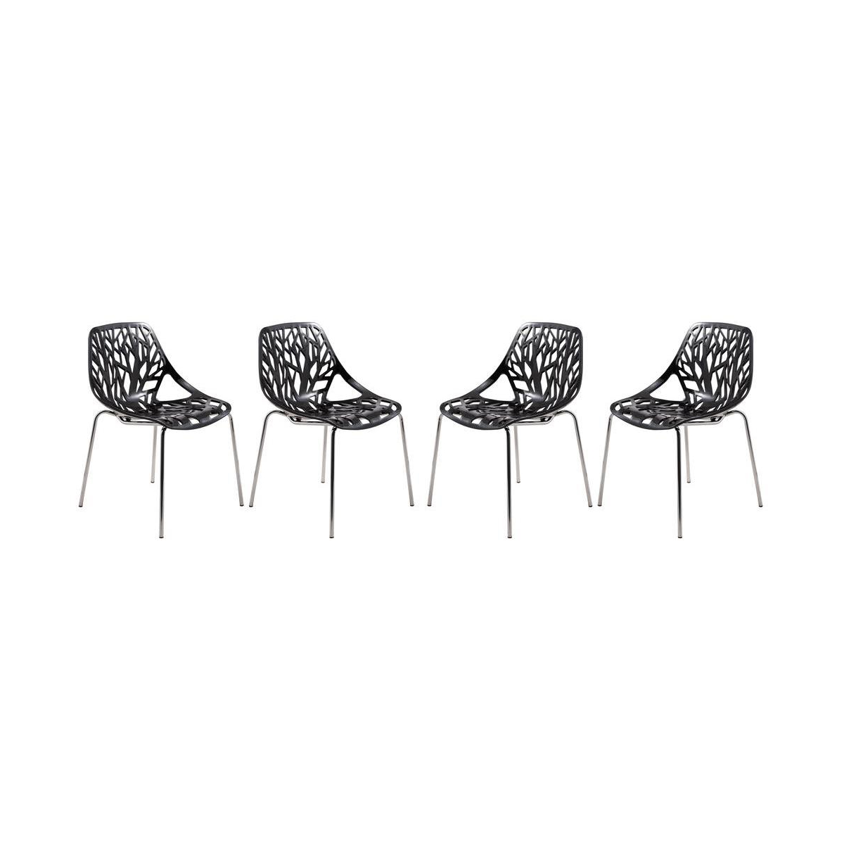 Click here for LeisureMod Modern Asbury Dining Chair w/ Chromed L... prices
