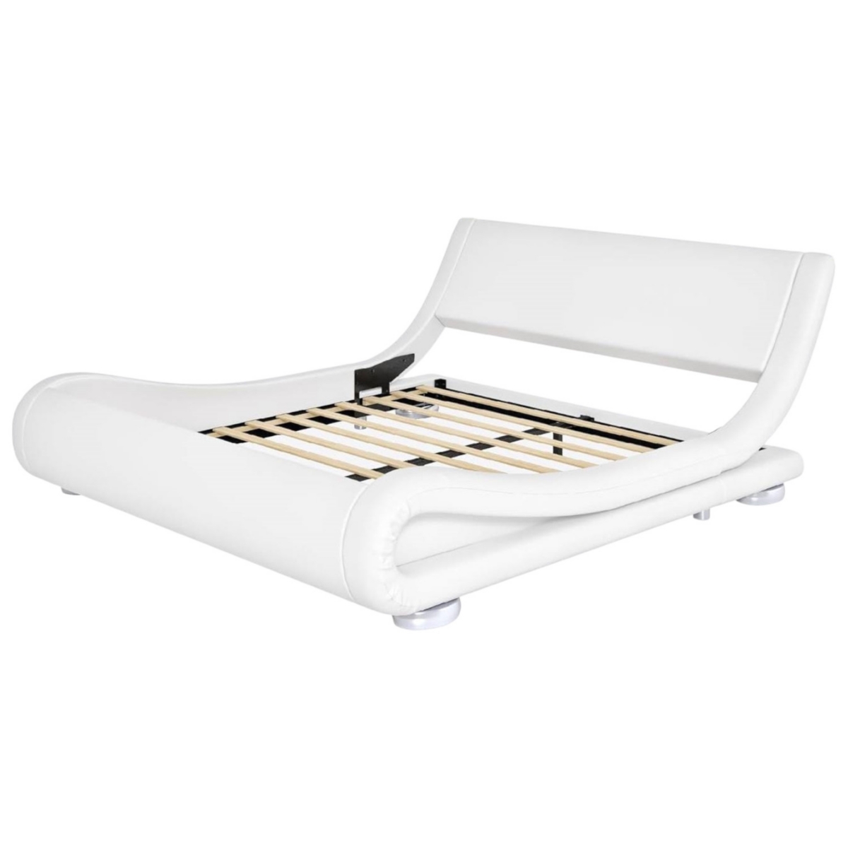Click here for Slickblue Modern Upholstered Platform Bed Frame wi... prices