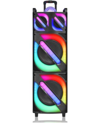 TOPTECH ANGEL-212 Bluetooth Speaker, LED Lights, Disco Ball - Macy's