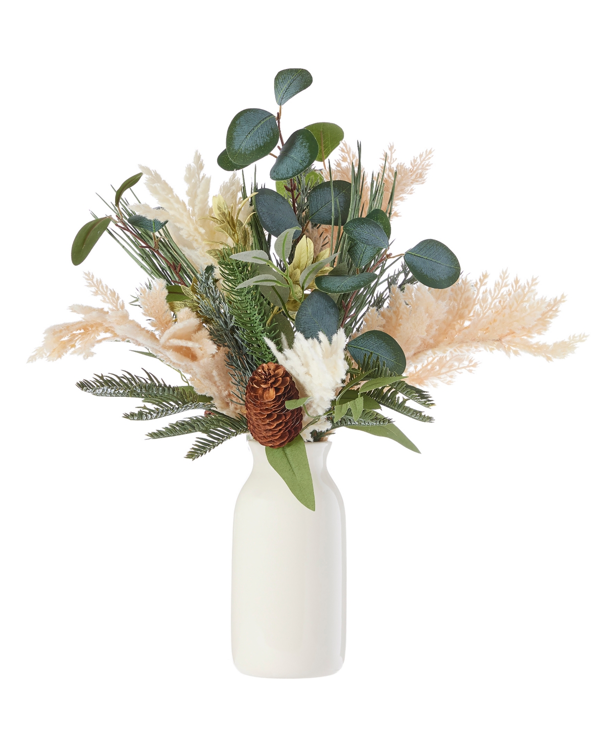 Click here for Seasonal 20 Eucalyptus and Pampas Garland - Multi prices