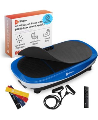 LifePro Rumblex Max 4D Vibration Plate with Resistance Bands - Full ...