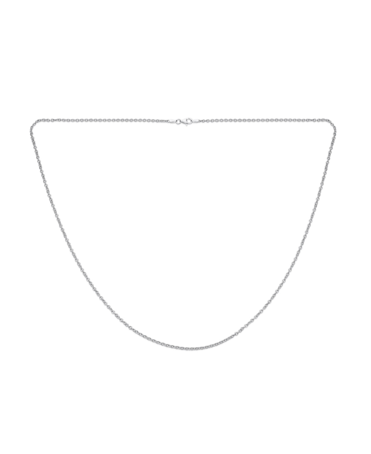 Click here for Bling Jewelry Fine Italian Rolo Link Cable Chain N... prices