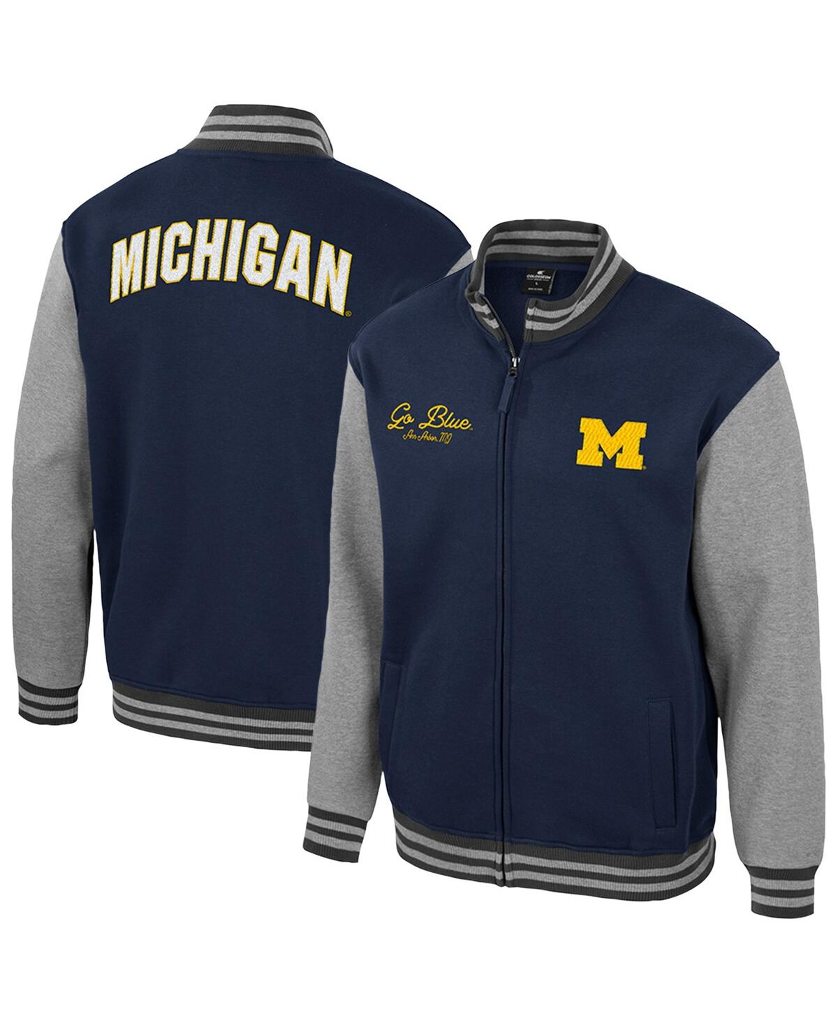 Click here for Colosseum Mens Navy Michigan Wolverines Ambi-Turne... prices