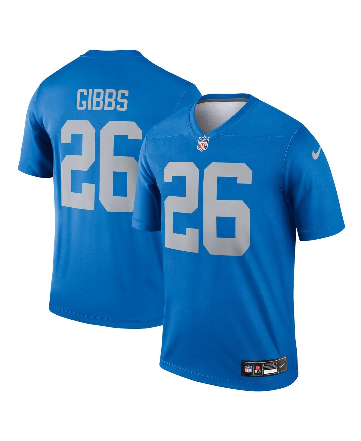 Click here for Nike Mens Jahmyr Gibbs Blue Detroit Lions Alternat... prices
