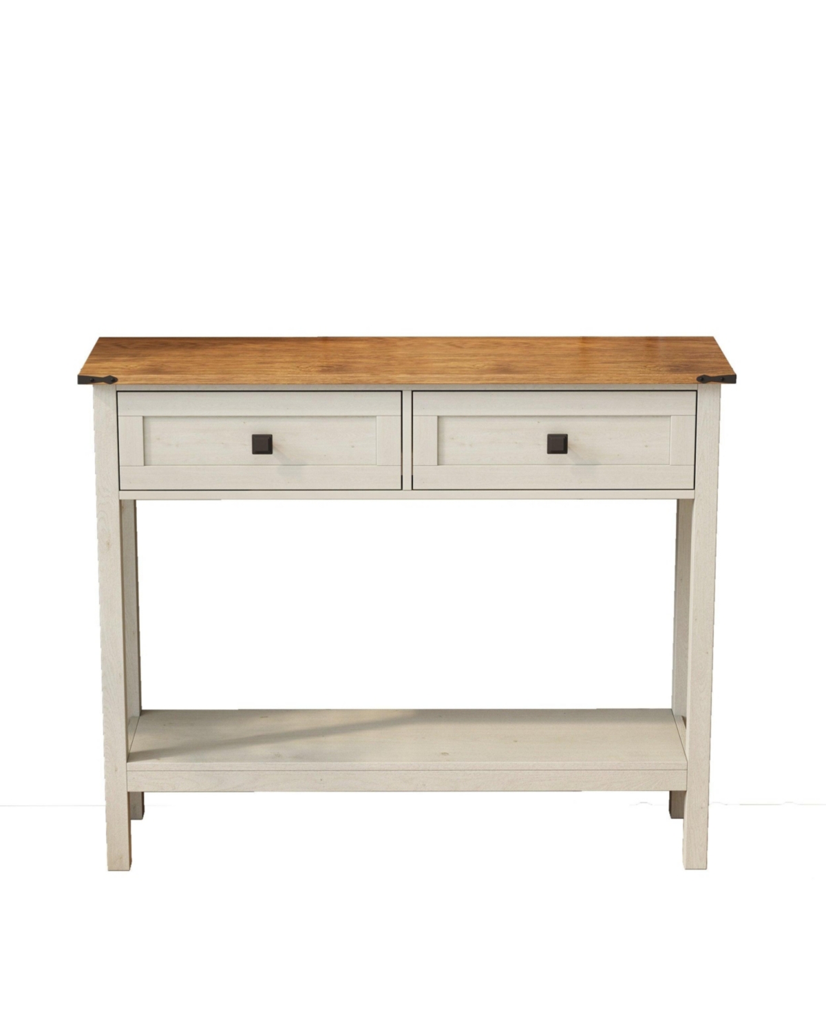 Click here for Farmhouse Style Console Table with 2 Drawer and Bo... prices