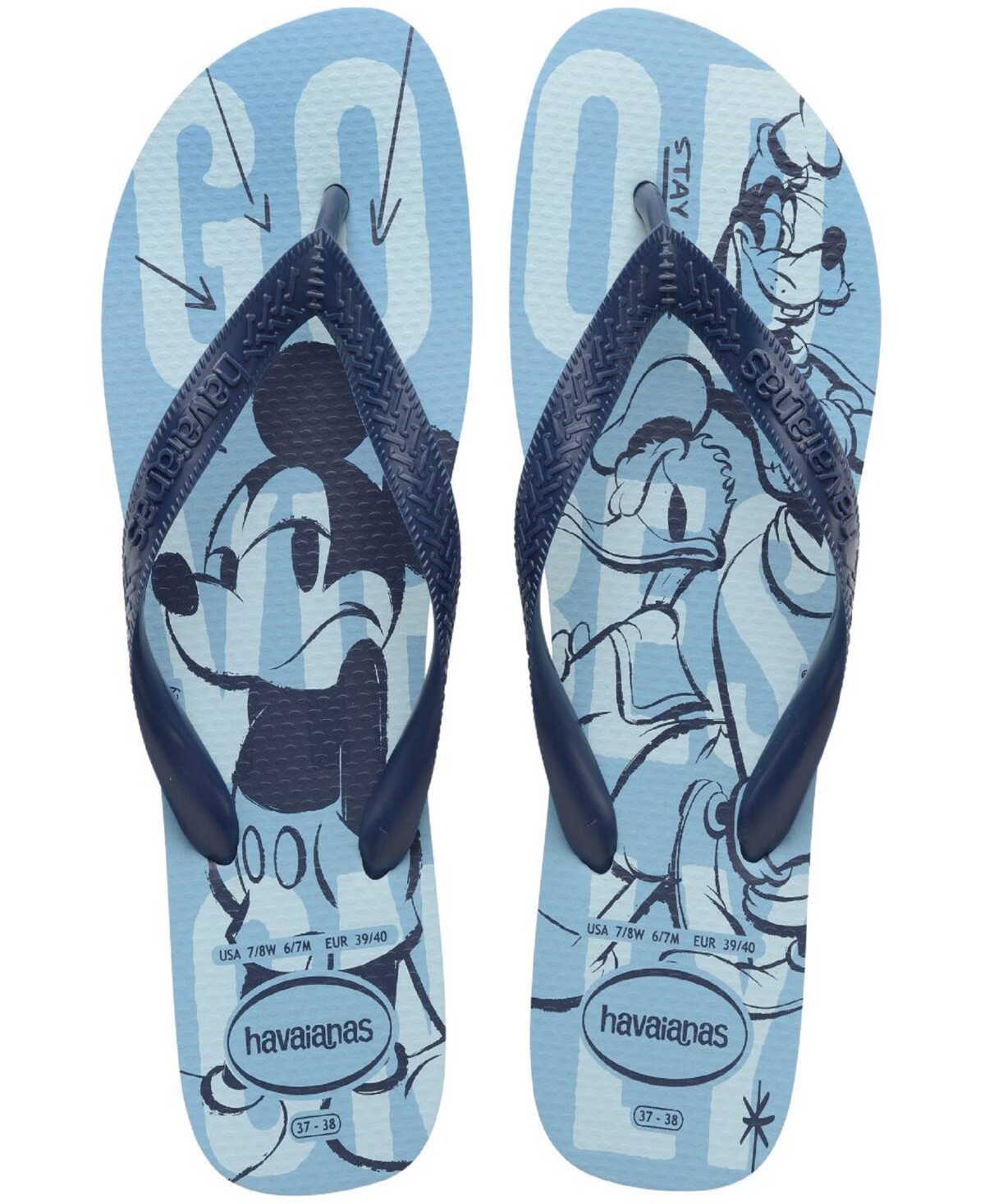 Click here for Havaianas Mens Top Disney Sandal - Lavender blue prices