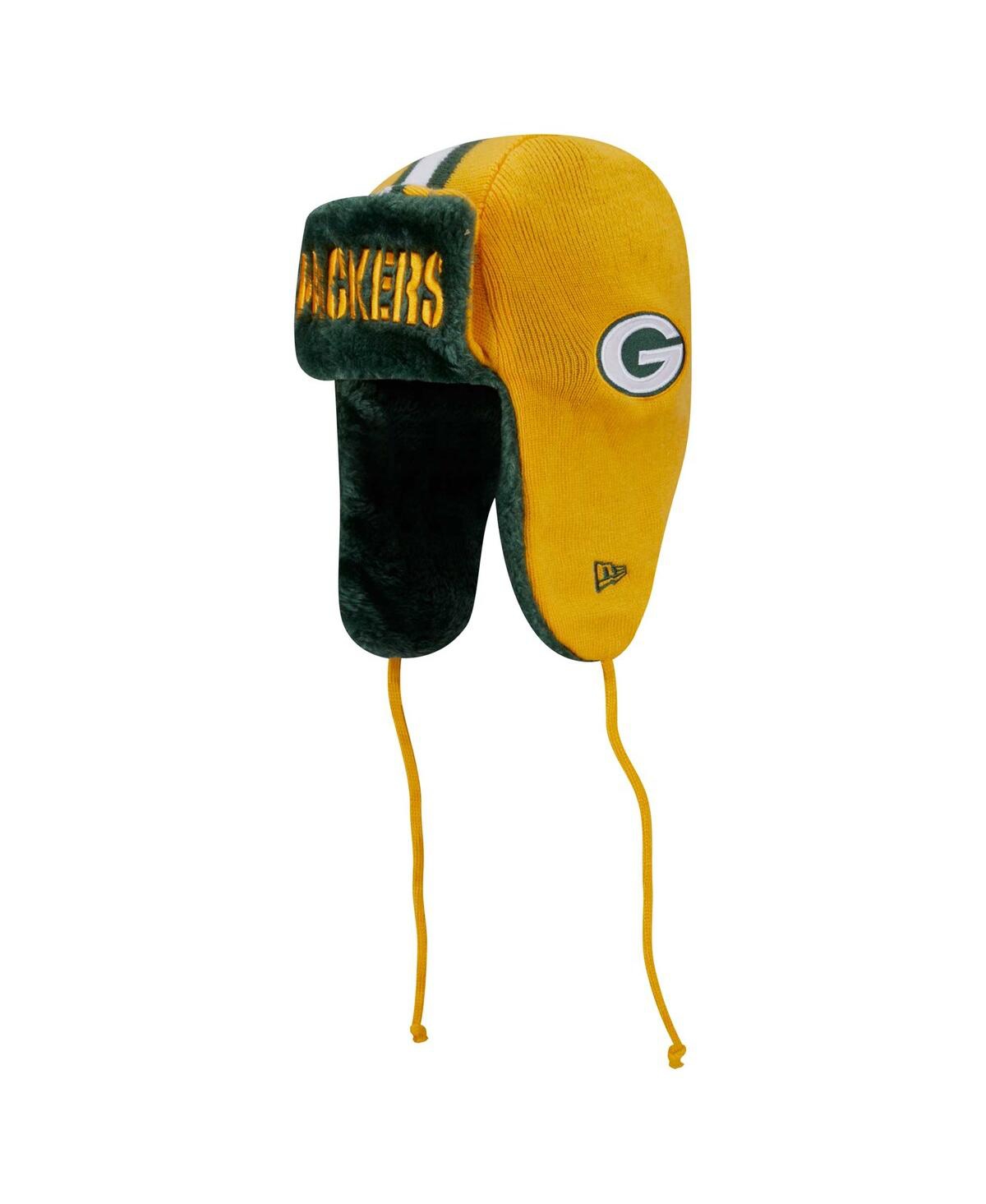 Click here for New Era Mens Gold Green Bay Packers Helmet Head Tr... prices