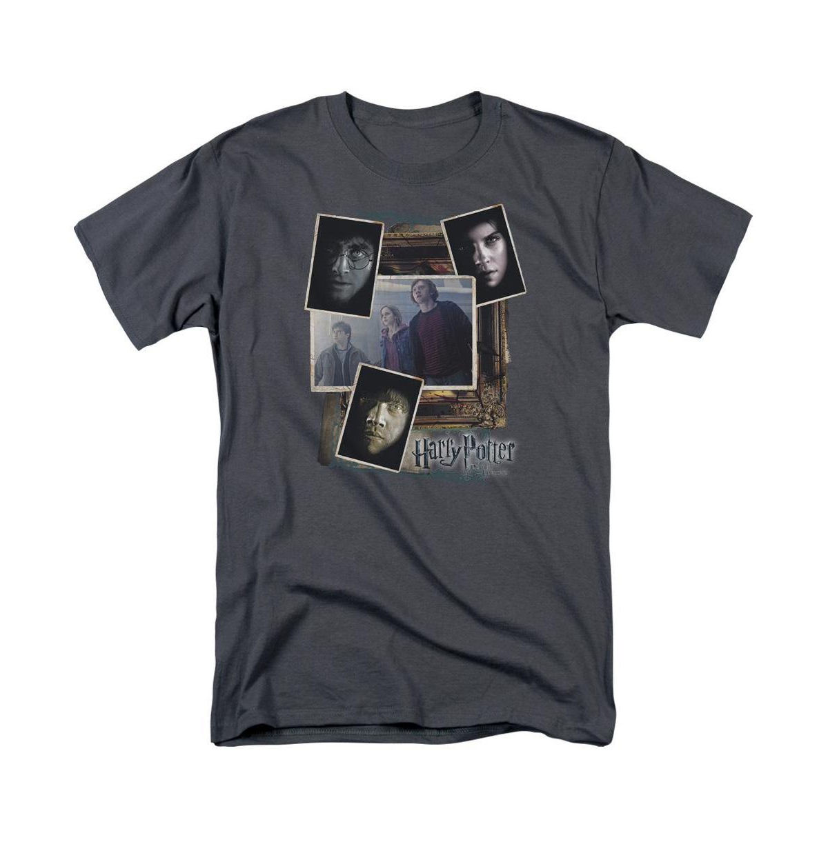 Click here for Harry Potter Mens Trio Collage T Shirt - Charcoal prices
