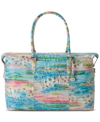 Brahmin Duxbury Weekender Melbourne Leather Extra-Large Travel Duffel ...