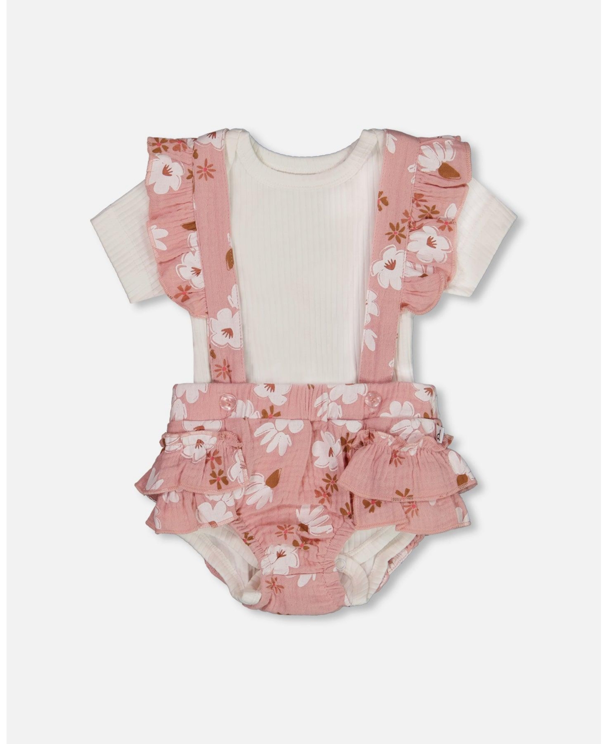 Click here for Deux par Deux Baby Girls Printed Muslin Short And... prices
