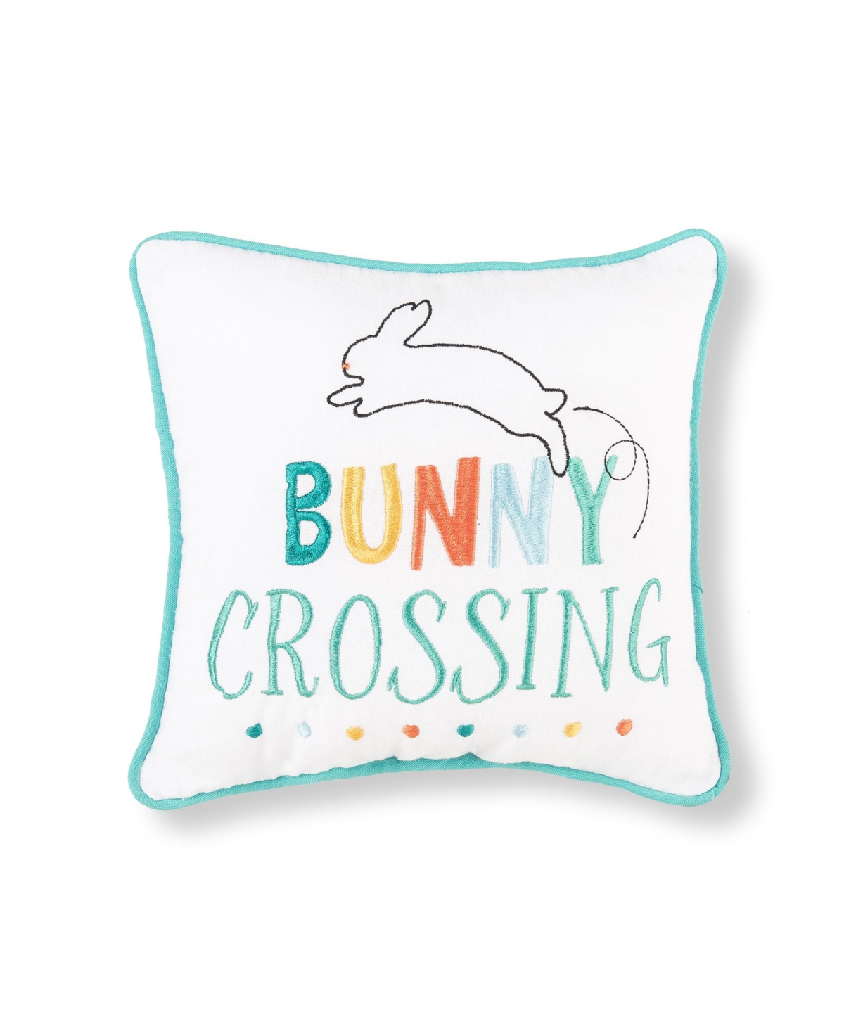 Click here for 10 x 10 Easter Bunny Crossing Embroidered Small/Pe... prices