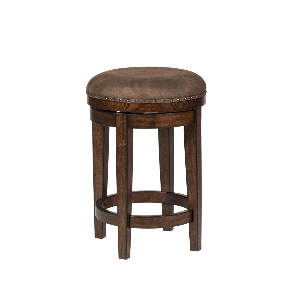 Click here for Liberty Furniture Console Swivel Stool - Brown prices